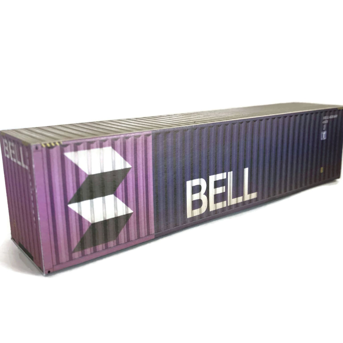 CT003-HO Bell 40ft Weathered Container Card Kit Pack of 2 - HO/187 ...