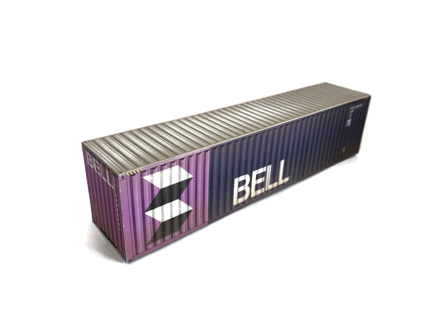 CT003-HO Bell 40ft Weathered Container Card Kit Pack of 2 - HO/187 ...