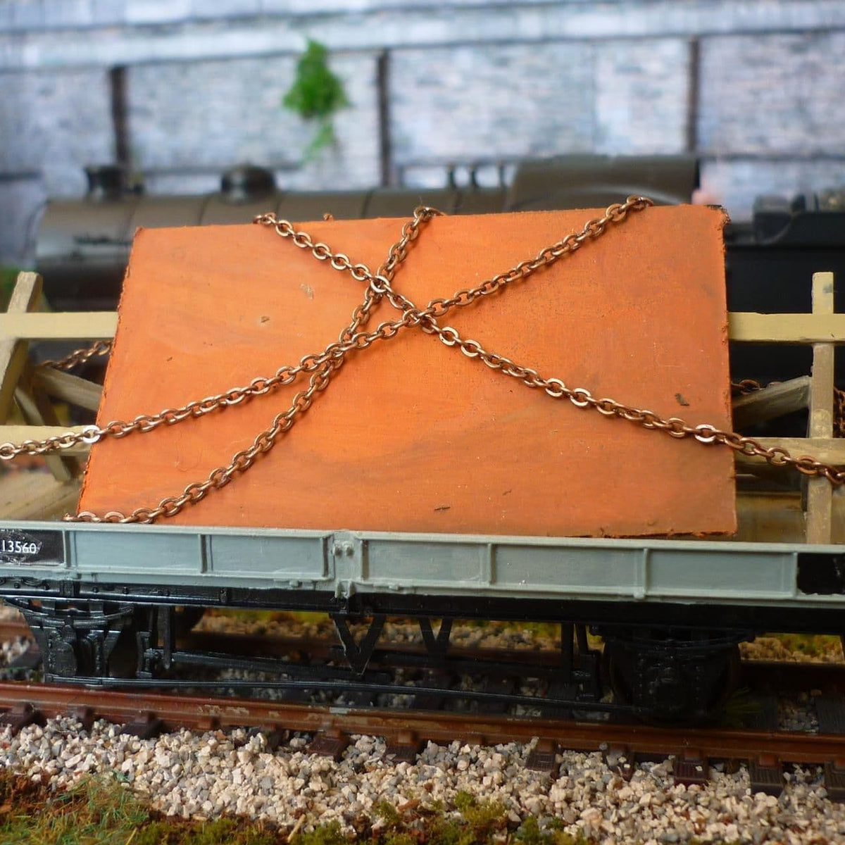 CX002 Medium Steel Chain 45mm x 35mm links For OO/O Scale – Scale Model ...