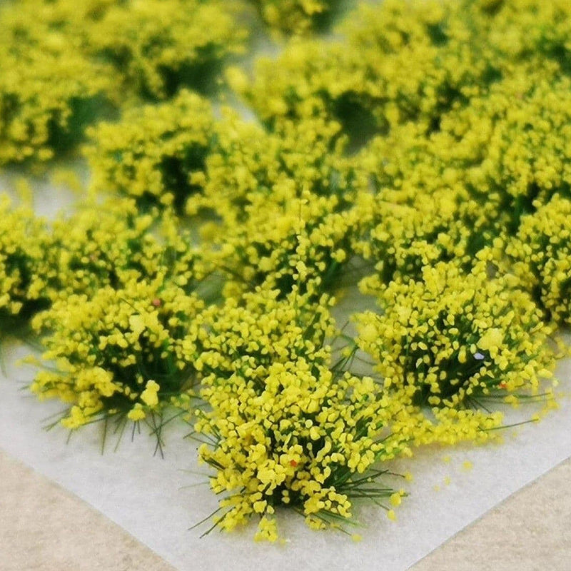 HP003 Small Yellow Daffodil Flower Tufts - Handy Pack – Scale Model Scenery