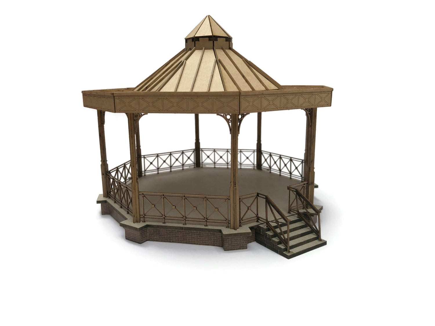 KX045-OO Bandstand - OO/4mm/176 – Scale Model Scenery