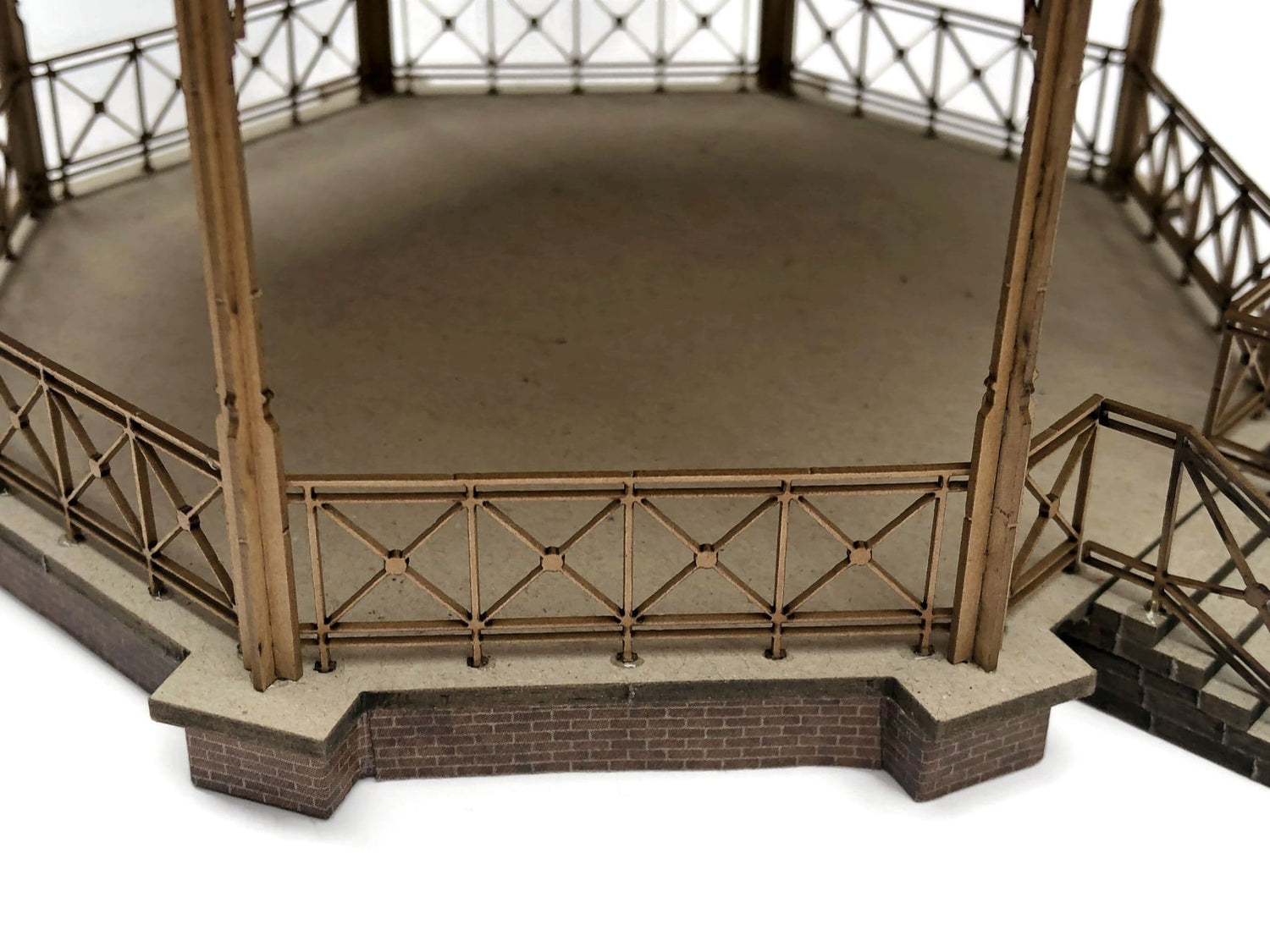 KX045-OO Bandstand - OO/4mm/176 – Scale Model Scenery