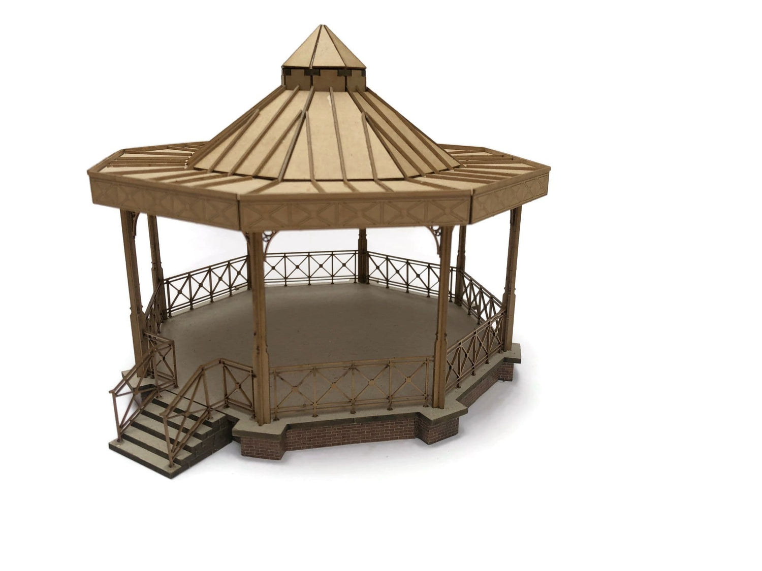 KX045-OO Bandstand - OO/4mm/176 – Scale Model Scenery