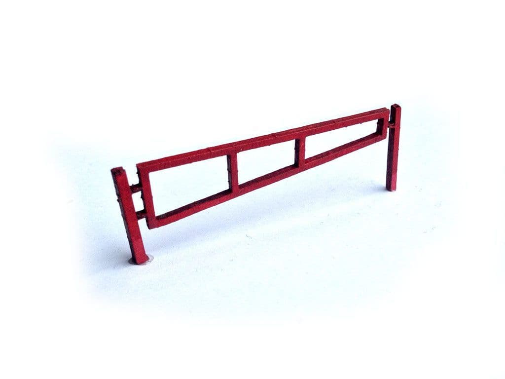LX025-HO Laser Cut Swing Arm Security Gates-HO/187 – Scale Model Scenery