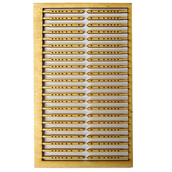 LX061-OO Laser Cut 5ft GWR Post & Wire Fencing OO/4mm/176 – Scale Model ...