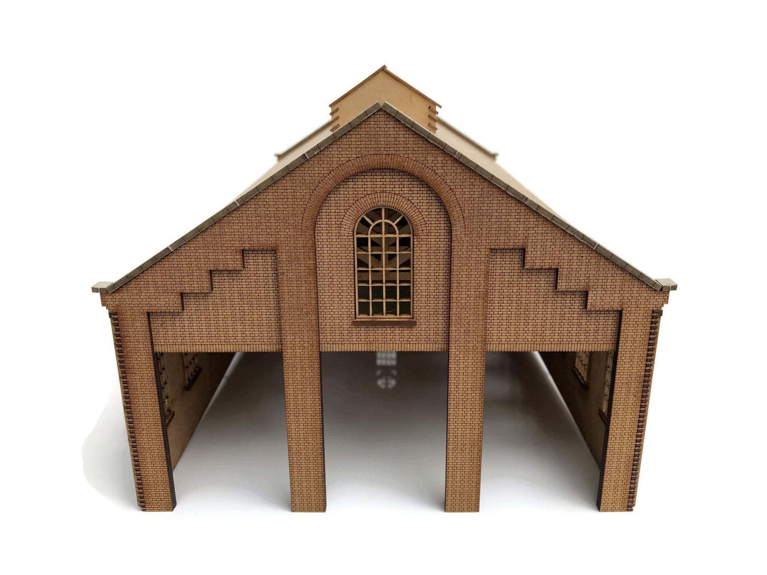 LX230-OO Three Track Engine Shed - OO/4mm/176 – Scale Model Scenery