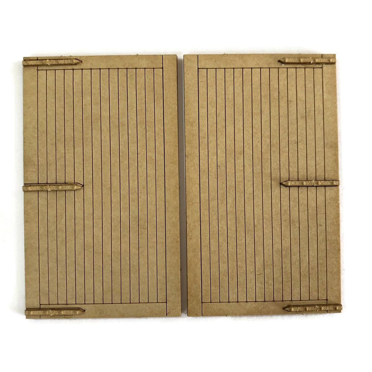 LX234-OO Goods Shed/Engine Shed Doors Set 2 OO/4mm/176 – Scale Model ...