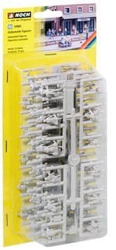 Noch 14985 Unpainted Figure Starter Set 72 OO/HO – Scale Model Scenery