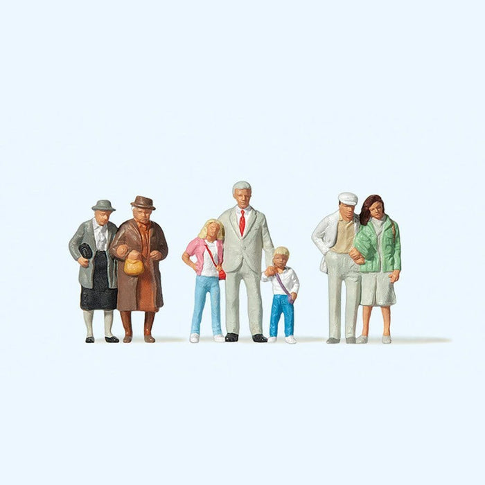 Exclusive Preiser OO/HO Figures at Scale Model Scenery