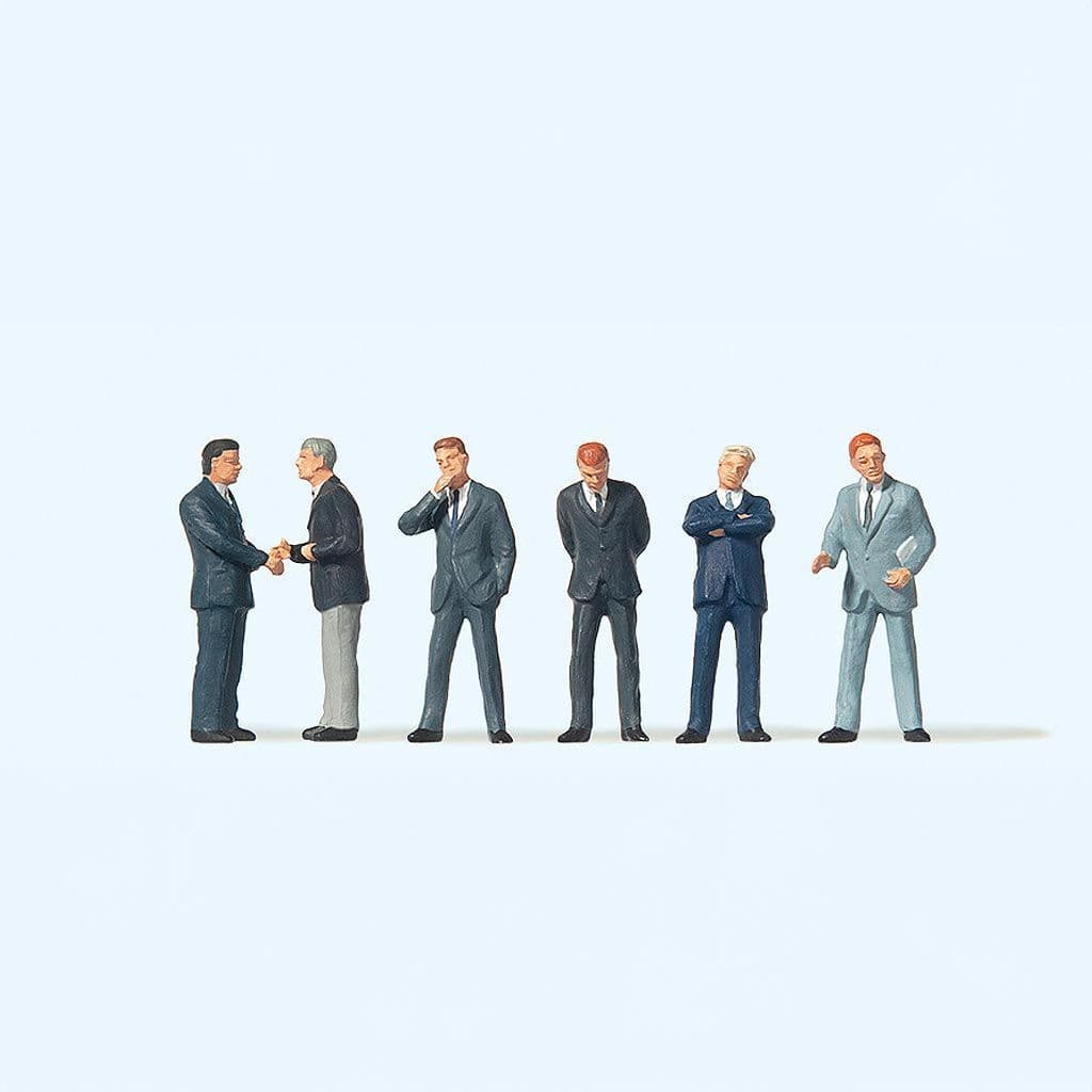 Preiser 10380 Businessmen in Suits OO/HO – Scale Model Scenery