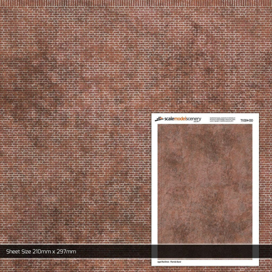 Brick & Texture Papers – Scale Model Scenery